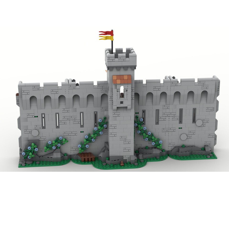 YOUFOY Medieval Castle Tower Defense for Castle Wall Extension 1492 ...