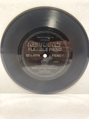 Anthrax - D.A.D. - 33 1/3 RPM 7 inch Flexible Fiend- Tested VG+ Vinyl ...