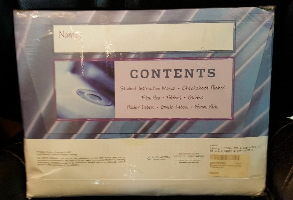 RECORDS MANAGEMENT - 2007 Simulation Complete Set 8th Edition | eBay