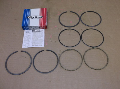 10 Sets of +0.60" RevTech Piston Rings for 3-5/8" Pistons - NEW!!! | eBay