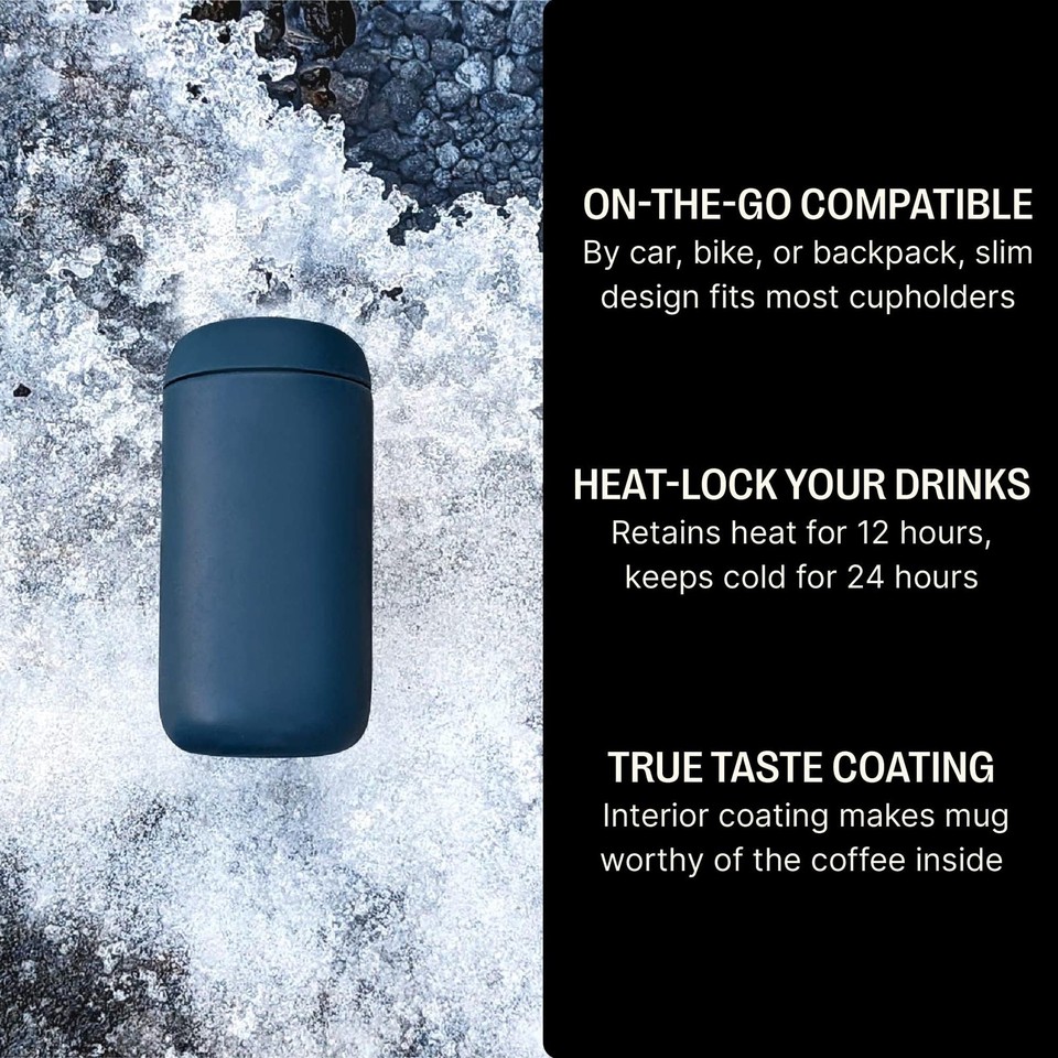 12 oz Carter Move Travel Mug - Vacuum-Insulated Stainless Steel Travel ...