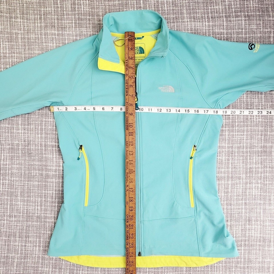 The North Face Summit Series Windstopper Jacket Teal Mint Green Women's ...