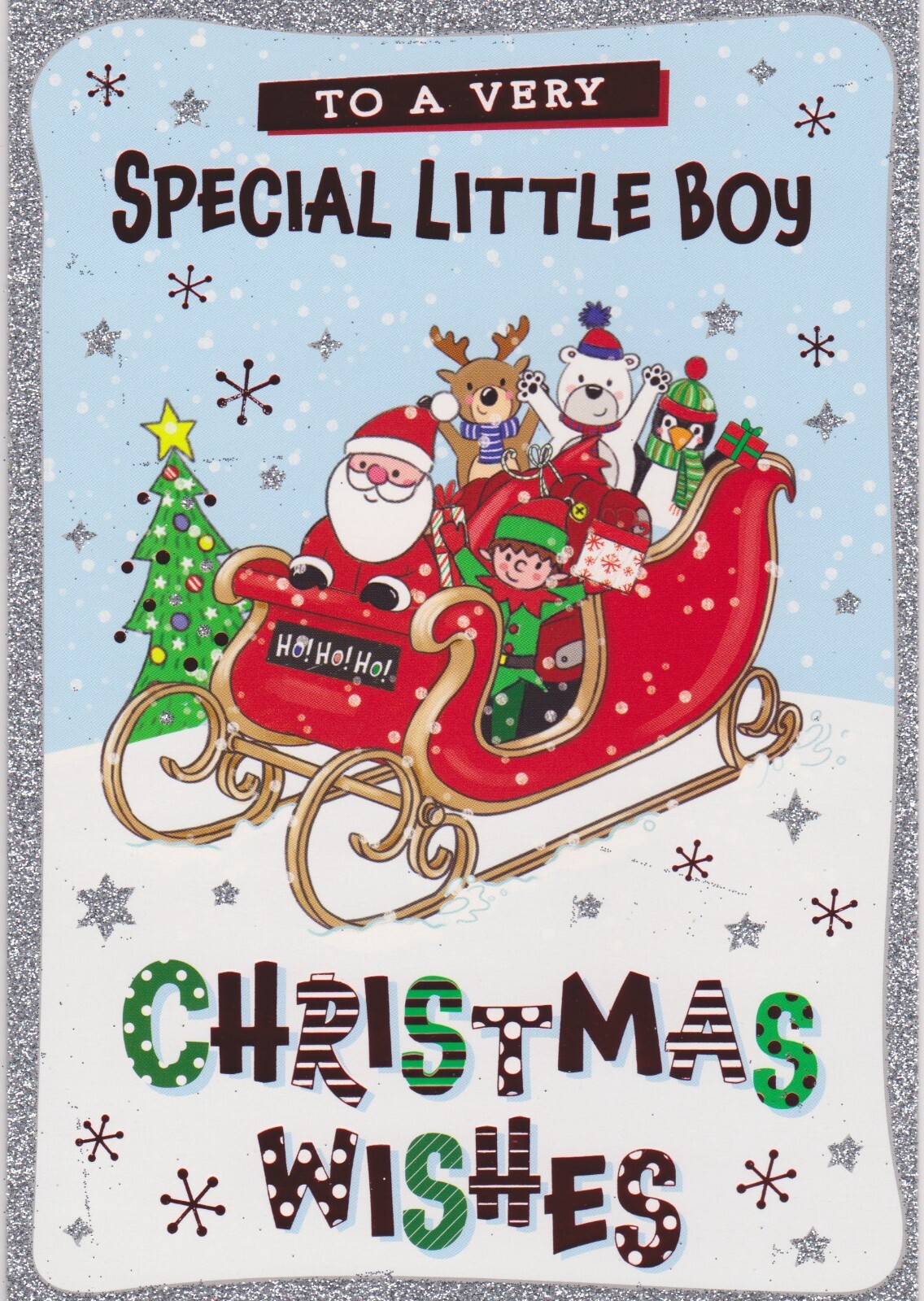 Special Little Boy Christmas Card ~ To A Special Little Boy ~ Various ...