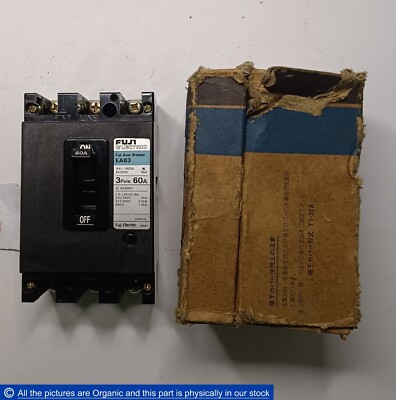 EA63 3-Pole Automatic Circuit Breaker 41-16039 60A AC600V 5KA #F5 | eBay