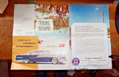 1956 PONTIAC CUSTOM STAR CHIEF COLLOR ADD. AMERICAN INDIANS SERIES. | eBay