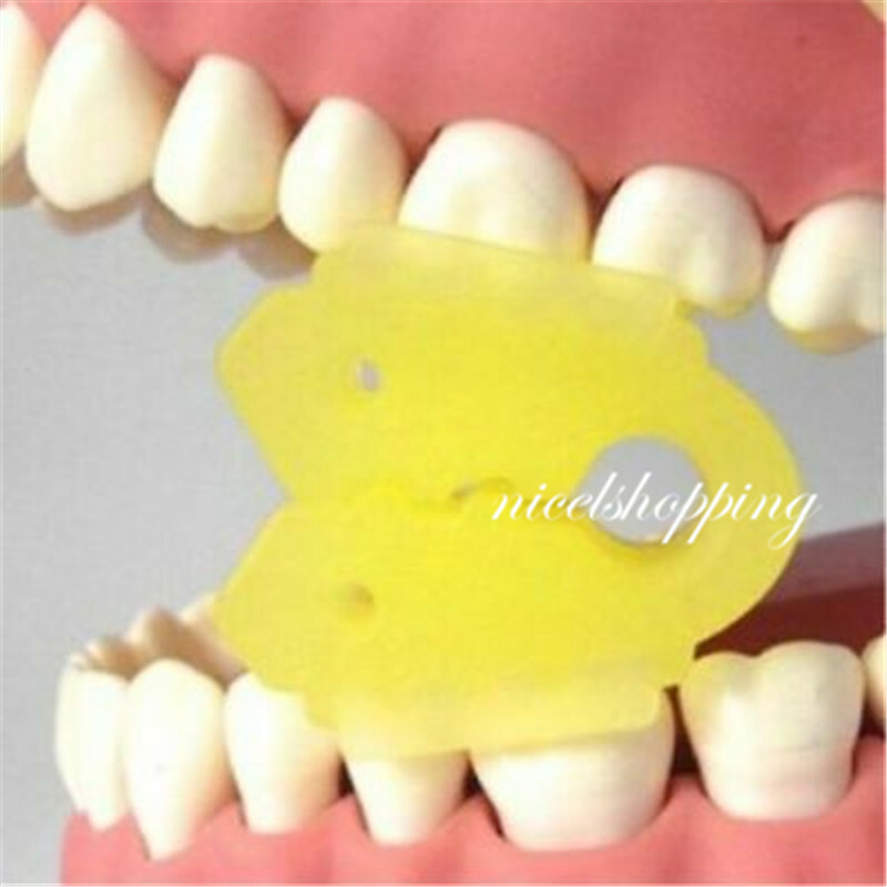 Dental Ortho Autoclavable Occlusal Pad Split Mouth Support Prop Bite ...