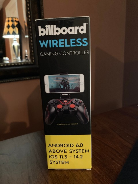 Billboard Wireless Gaming Controller Model FD4768 Android 6.0 & Up iOS ...