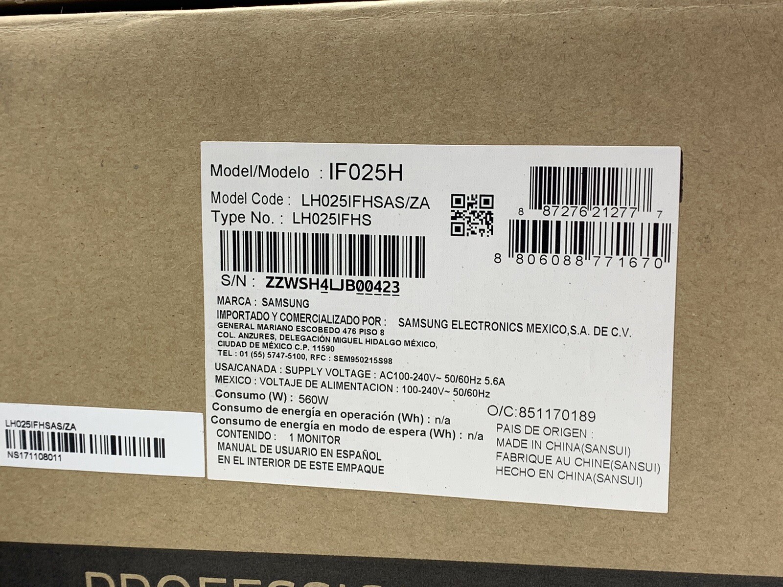 Samsung SMART LED Signage Color Display Unit | IF025H | #R343 | eBay