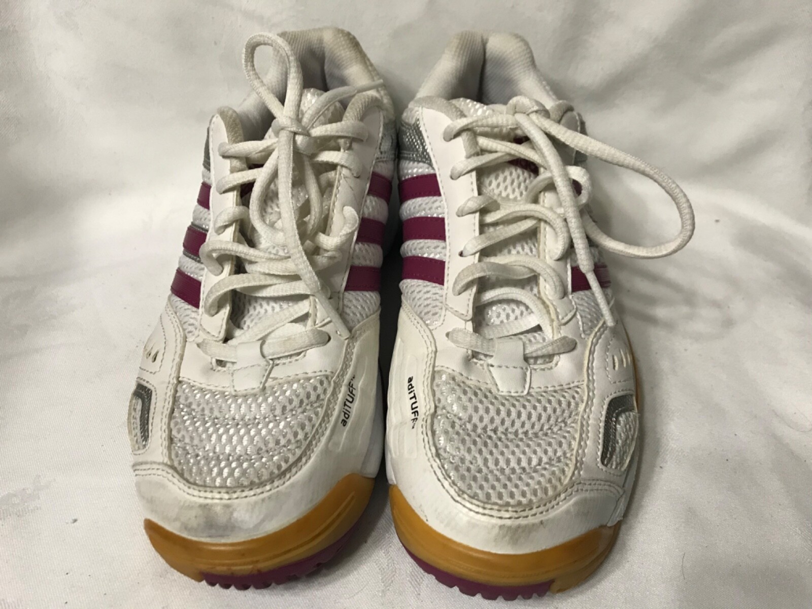 women’s adidas adiTUFF white raspberry size 6.5 adiprene | eBay