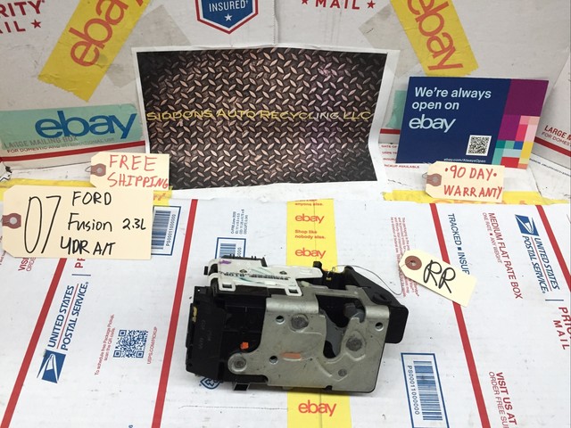 2006 - 2012 Ford Fusion Lincoln MKZ Door Lock Latch Actuator Passenger ...