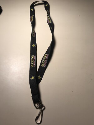 Brand New Rockstar Energy Drink Lanyard Keychain | eBay