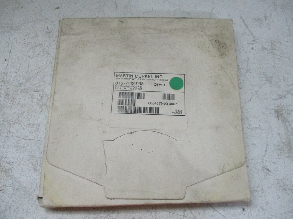 NEW MARTIN MERKEL M-210-185-12.5-OMK-S omegat-seals for pistons and ...