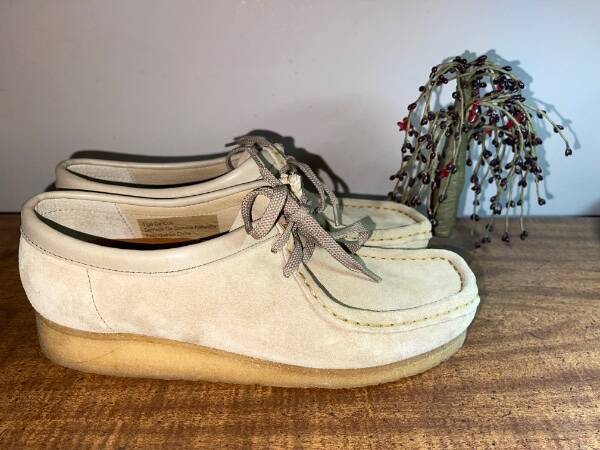 Women's CLARKS Original Wallabees Maple Suede Leather… - Gem