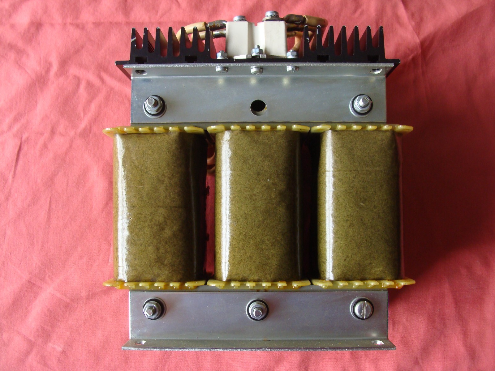 NOS ELECTRO MULLER SA AMP LINE REACTOR 3 PHASE 24V TO 480V TRANSFORMER 8 X 4X 9 | eBay