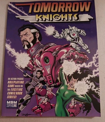 Tomorrow Knights RPG Role Playing Game Gaming Book Spectrum Z-Man Games ...