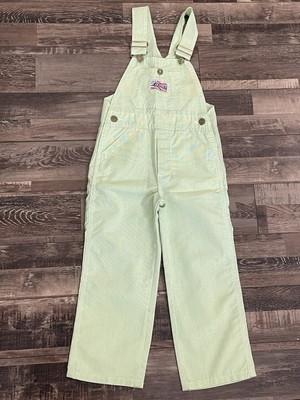 Vintage Liberty Cotton Lightweight Bib Overalls 5T Light Green Made In ...