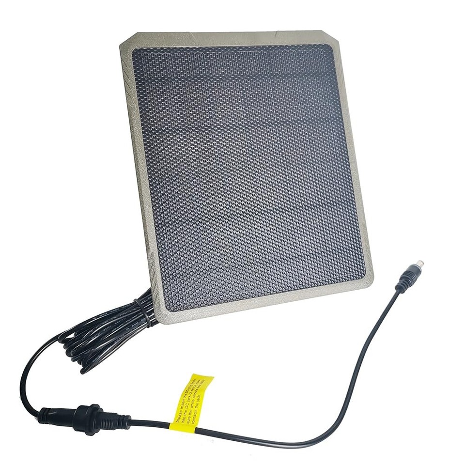 GardePro SP350 Solar Panel for Trail Camera, Built-in 5200mAh ...
