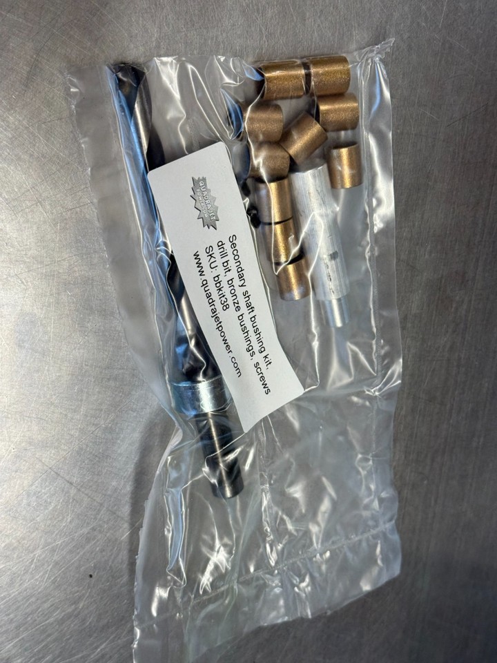 Throttle Shaft Bushing Kit for 3/8" shafts, Bushings, Screws Qjet and ...