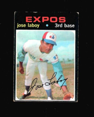 1971 Topps #132 JOSE COCO LABOY Expos EXMT | eBay