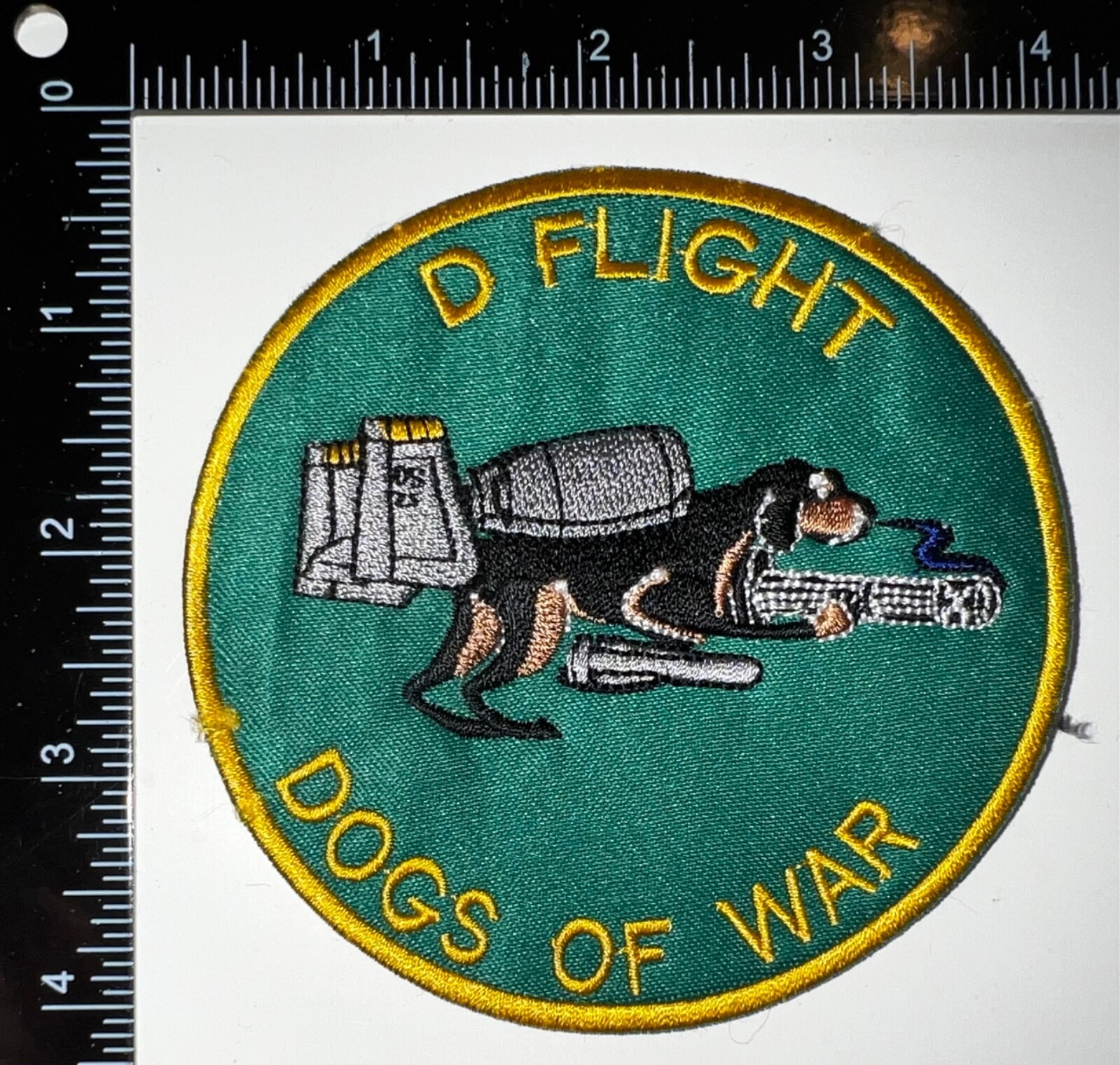 USAF 25th Fighter Squadron Assam Draggins D Flight Dogs of War Patch | eBay
