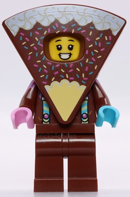 Lego Reddish Brown Minifig Chocolate Costume Guy Icing Sprinkles | eBay