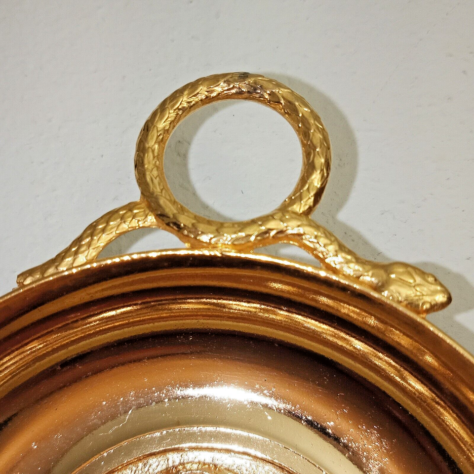 Vintage French Metal Wine Taster Grape and Snake Design Home Barware ...