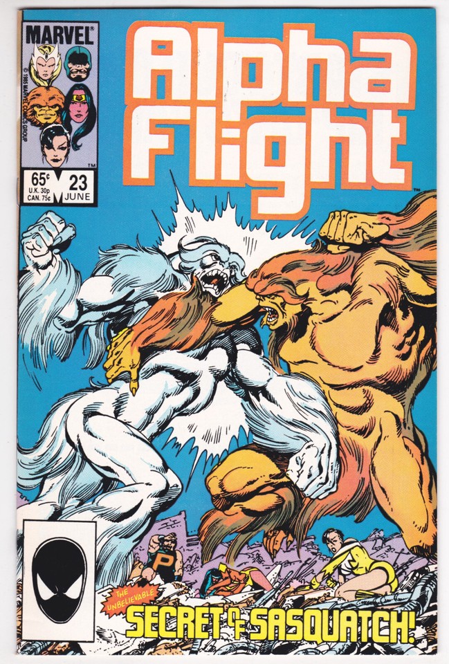Alpha Flight #19 #20 #21 #22 #23 #24 #25 #27 #28 Nine Issue Discount ...