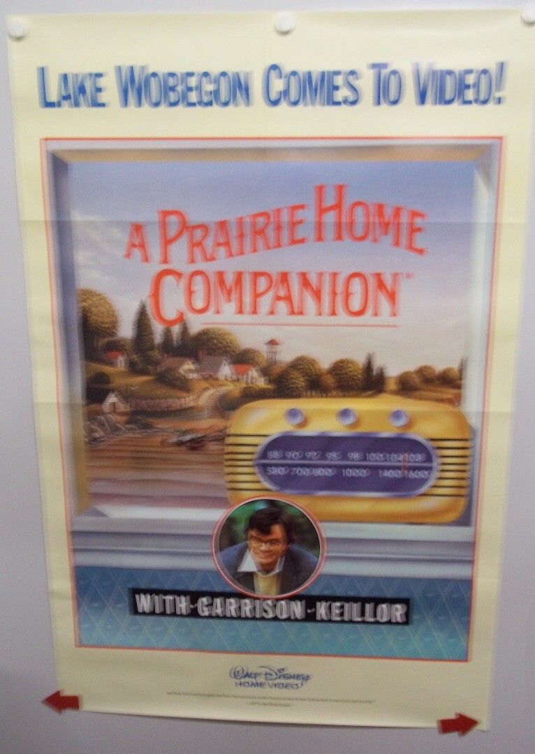 A Prairie Home Companion Walt Disney Home Movie poster made in 1987. | eBay