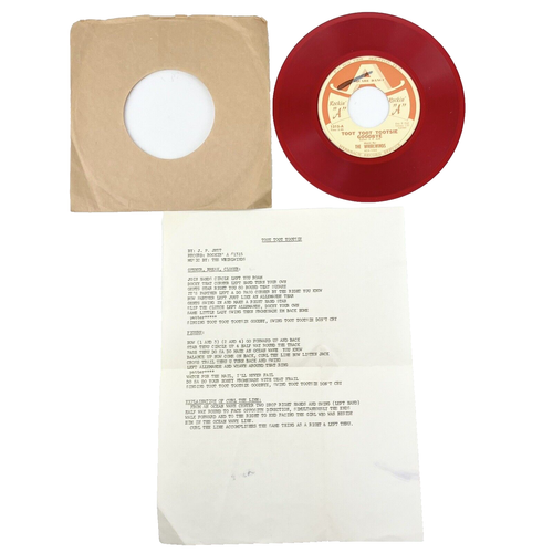 Rare Red Vinyl Record Toot Toot Tootsie Whirlwinds Rockin' A Merrbach ...