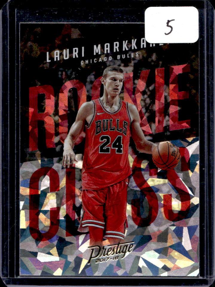 Lauri Markkanen 2017 Prestige #7 Rookie Class - Crystal Price Guide ...