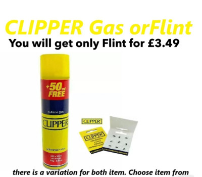 CLIPPER High Quality Universal Gas Lighter Butane Fuel Fluid Refill ...