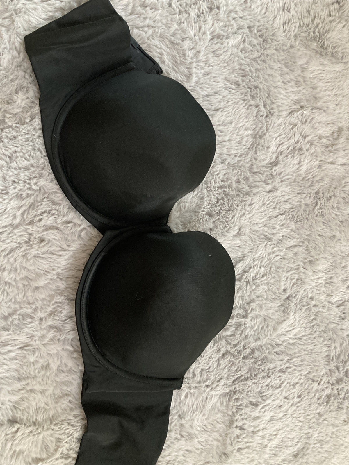 Women’s Cacique Black Strapless Bra - Size 44DD - Gem