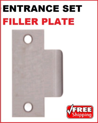 Dummy STRIKE PLATE NO LATCH CUT OUT Stainless steel 70x30mm ...