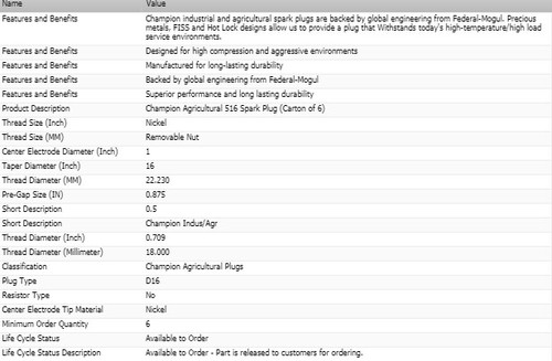 8 New Champion Industrial Spark Plugs Set for 1930 LASALLE FLEETWIND | eBay