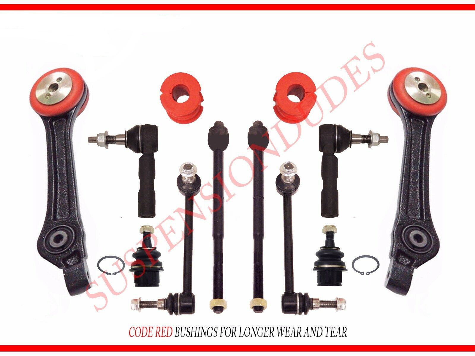 12PC Suspension Kit for Dodge Charger Challenger Magnum Chrysler 300 | eBay