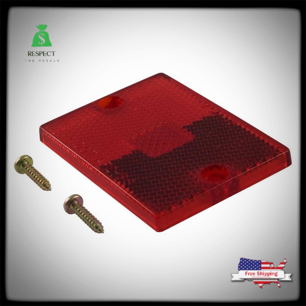 Replacement Red Side Trailer Light Lens for Reflectors and Markers | eBay