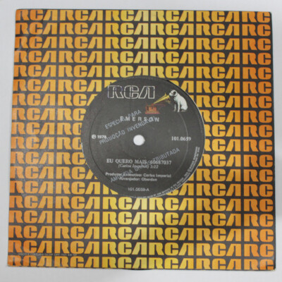 EMERSON EU QUERO MAIS BRAZIL 1979 DISCO BOOGIE 7" BLACK RIO LINCOLN ...