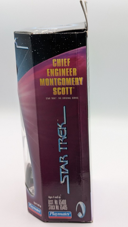 Playmates Star Trek Transporter Series Chief Engineer Montgomery Scott ...