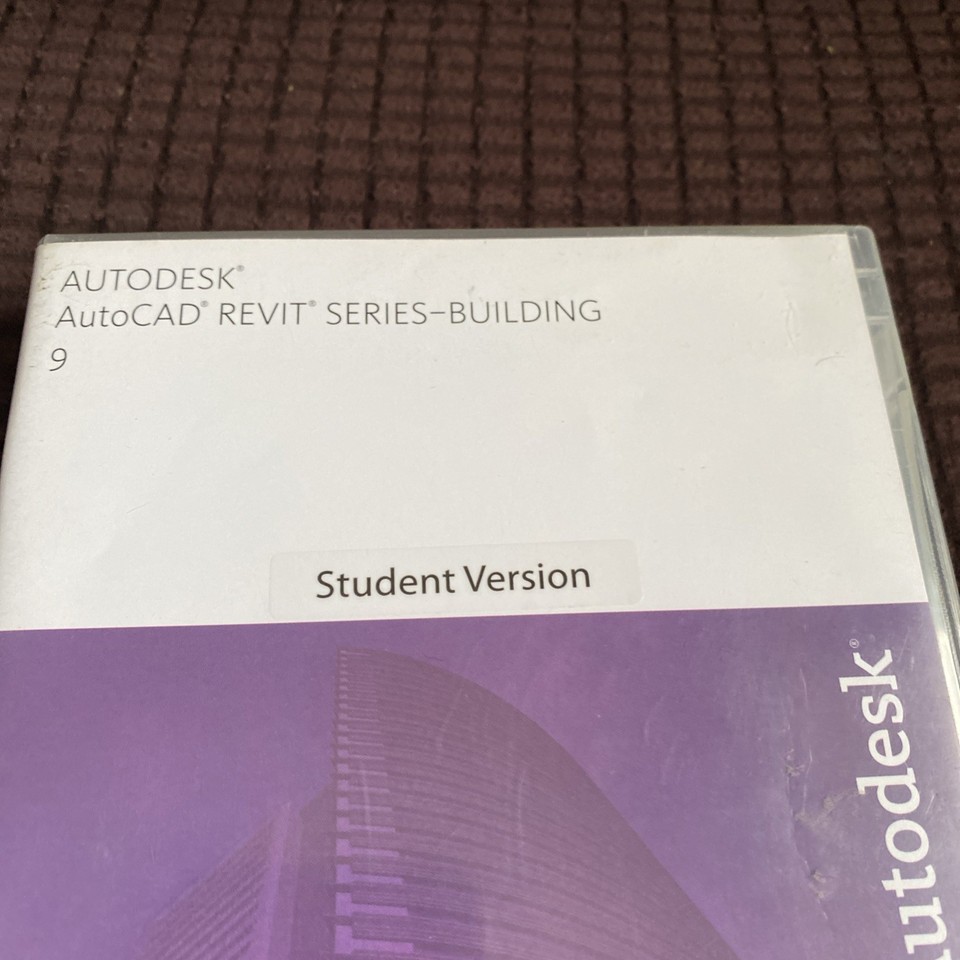 Autodesk AutoCAD Revit Series-Building 9 Software | eBay