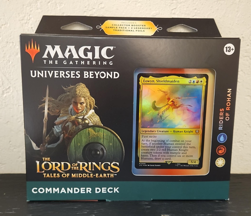 MTG MAGIC THE GATHERING LORD OF THE RINGS COMMANDER DECK RIDERS OF ROHAN SEALED | eBay