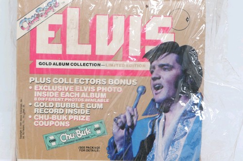 Rare NOS Vintage 1981 Elvis Presley CHU BOPS Display & Bubble Gum ...