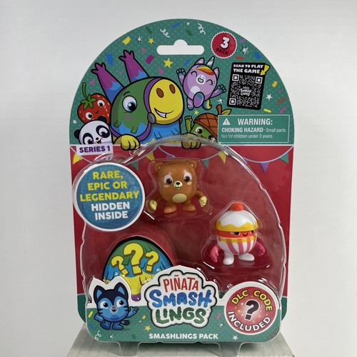 Pinata Smashlings 3 Pack with DLC Code Cuddles Cherry Bun and Mystery ...