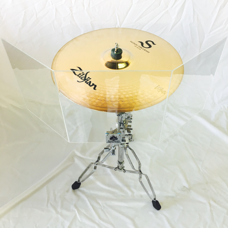NEW!!! DRUM / CYMBAL SHIELD FOR CYMBALS UP TO 24" - Decrease Cymbal ...