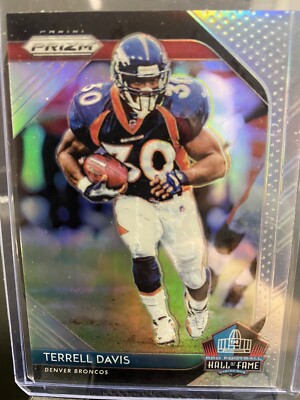 2018 Panini Prizm Hall of Fame Terrell Davis #HOF-11 HOF | eBay