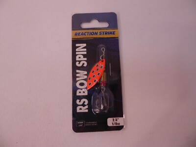 NEW Reaction Strike RS Bow Spin Inline Spinner Bait Lure 1/8 oz 2.5" | eBay