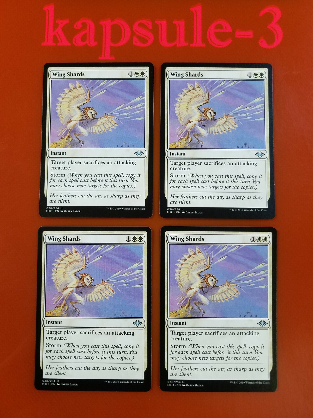 4x Wing Shards | Modern Horizons | MTG Magic Cards | eBay