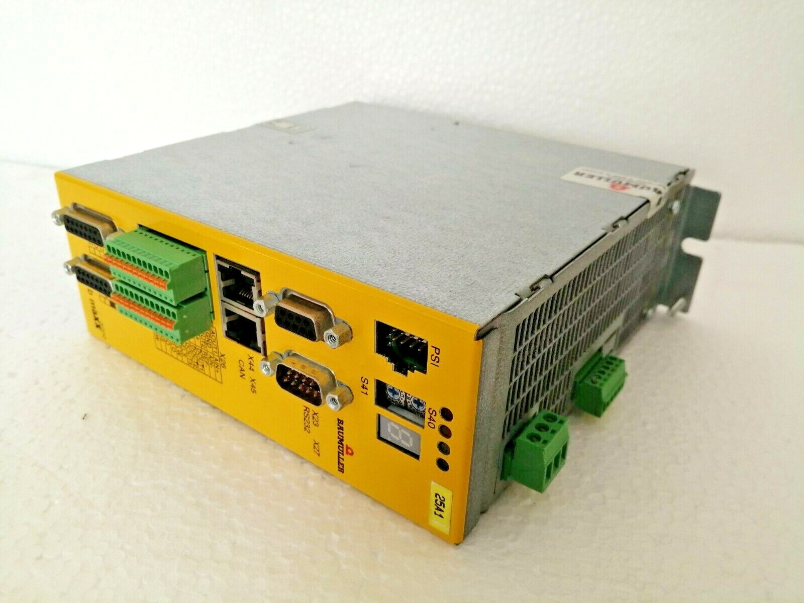 BAUMULLER b maXX 3000 Servo Controller BM3401-LIFBO-ACOOOCB-G-02-O-02 ...