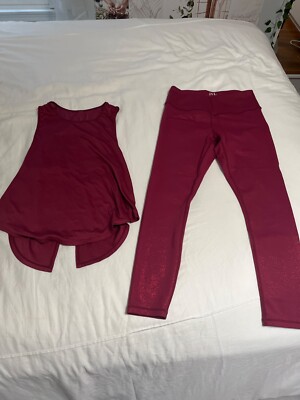 ivl workout set (maroon) | eBay