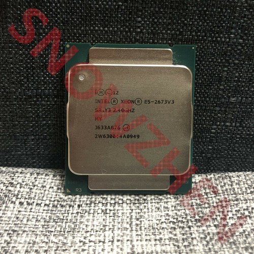 Intel Xeon E5-2673 V3 CPU 12 Core 2.4GHz 30MB SR1Y3 LGA2011-3 120W ...