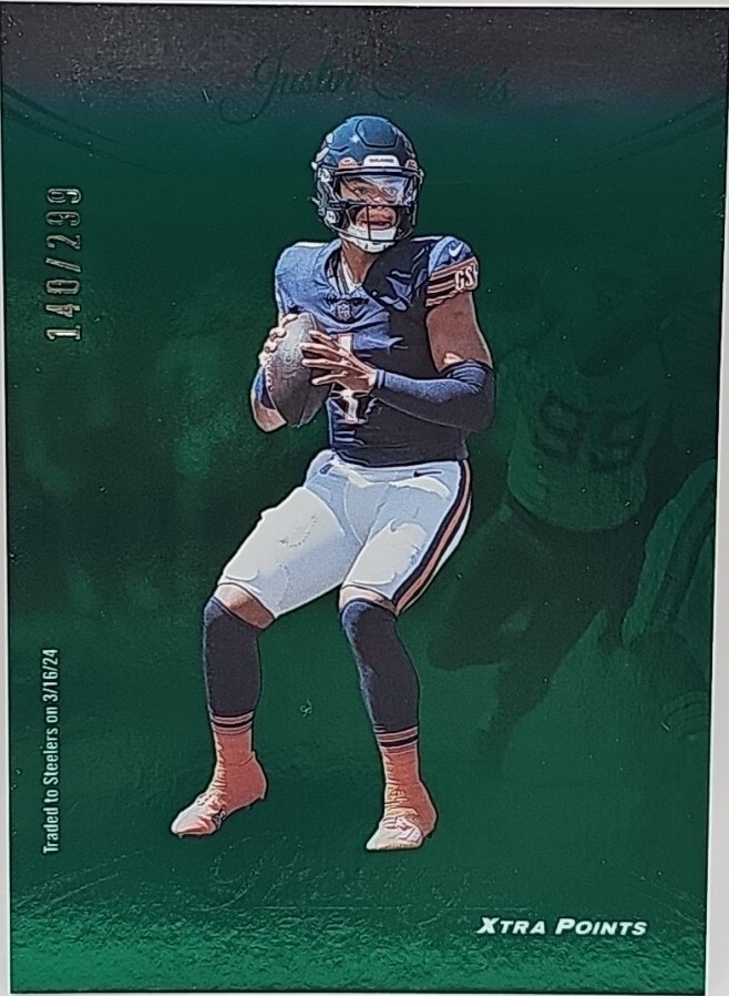 2024 Panini Prestige - Justin Fields #248 Xtra Points Green /299 for ...
